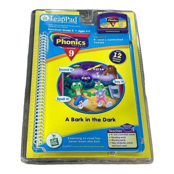 Leapfrog | Toys | New Leappad Phonics Lesson 9 A Bark In The Dark Book ...